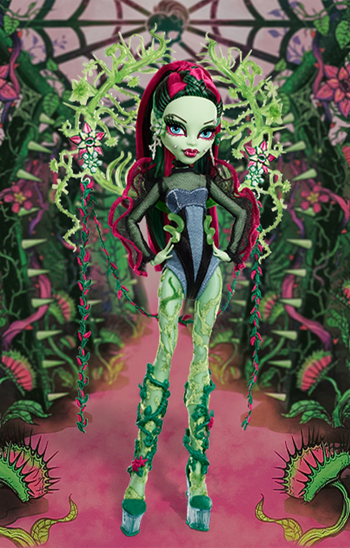 Fang Club Monster High Venus McFlytrap Doll | Mattel Creations UK