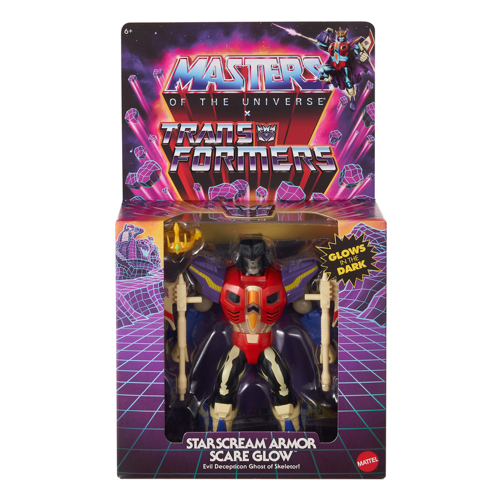 Masters of the Universe x Transformers Starscream Armor Scare Glow ...